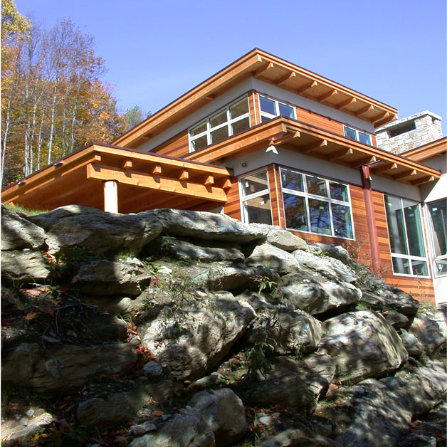 Maclay Architects - Mountainside Residence - Warren, Vermont