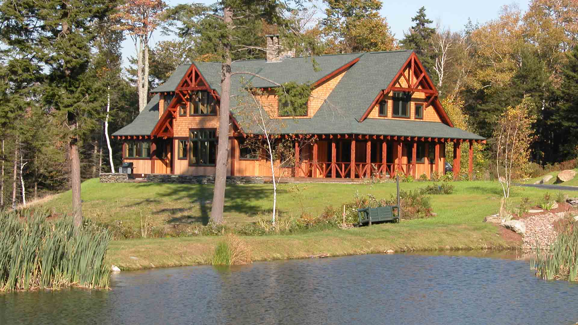 Maclay Architects - Rustic Adirondack Home - Warren, Vermont