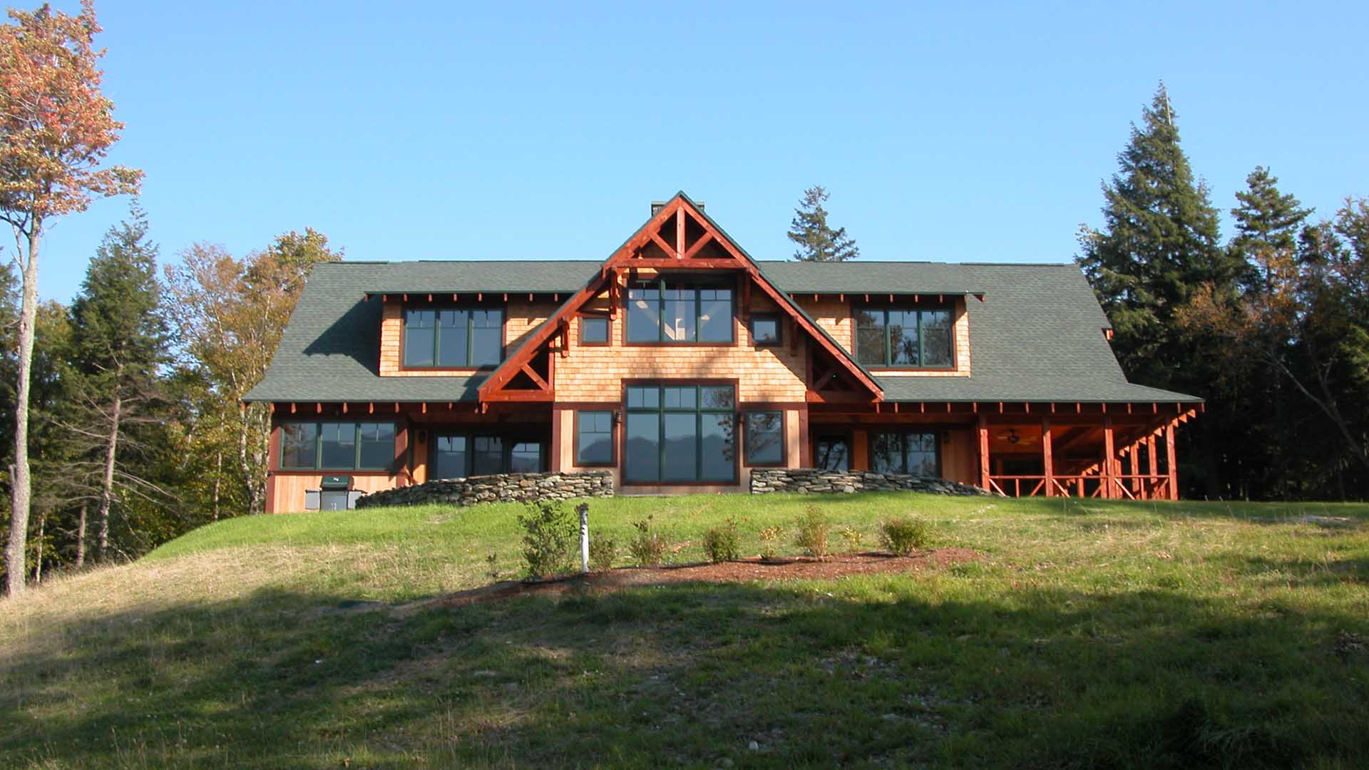 Maclay Architects - Rustic Adirondack Home - Warren, Vermont